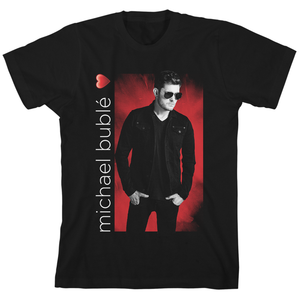 Red Rectangle T-shirt – Michael Bublé